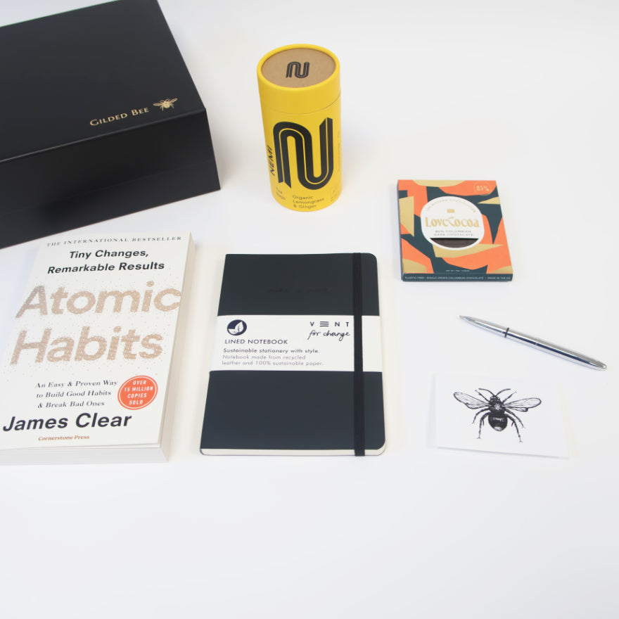 Gifts for Employees | Atomic Habits Enhanced Gift Box – Gilded Bee