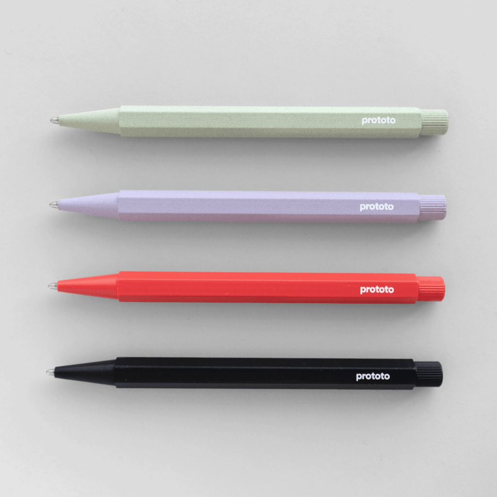 Prototo Zero Waste Ball Point Pen | Eco Stationery – Gilded Bee